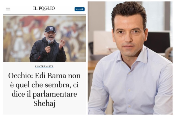 Agron Shehaj për gazetën italiane “Il Foglio”: Kujdes, Edi Rama nuk ... Agron Shehaj për gazetën italiane “Il Foglio”: Kujdes, Edi Rama nuk ...